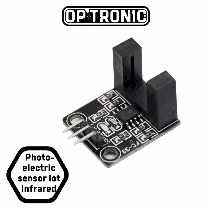 Photoelectric LM393 iInfrared Speed Sensor Encoder Module | OP-Tronic